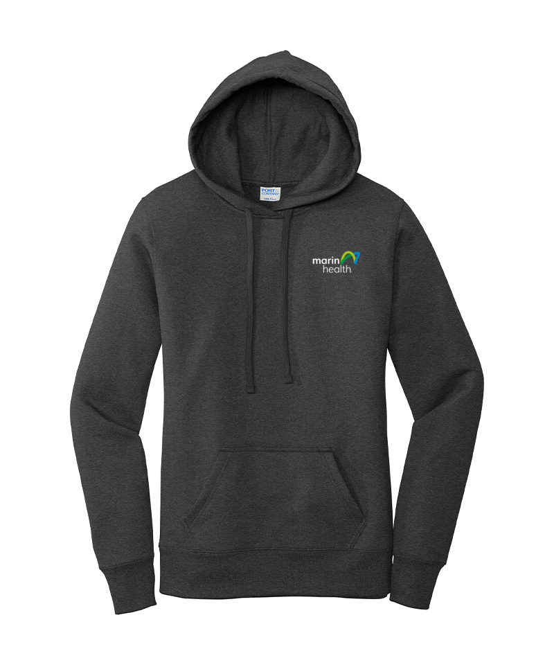 Port & Company® Ladies Core Fleece Pullover Hooded Sweatshirt